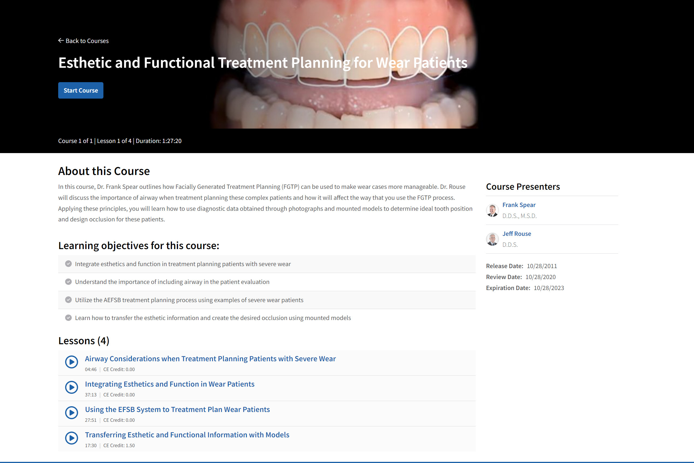 Esthetic and Functional Treatment Planning for Wear Patients - dental ...